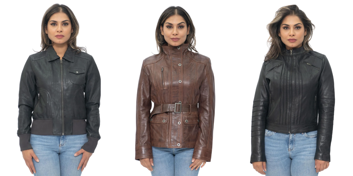 Kick Start Your Winters With Our Excellent Leather Jacket For Women ...