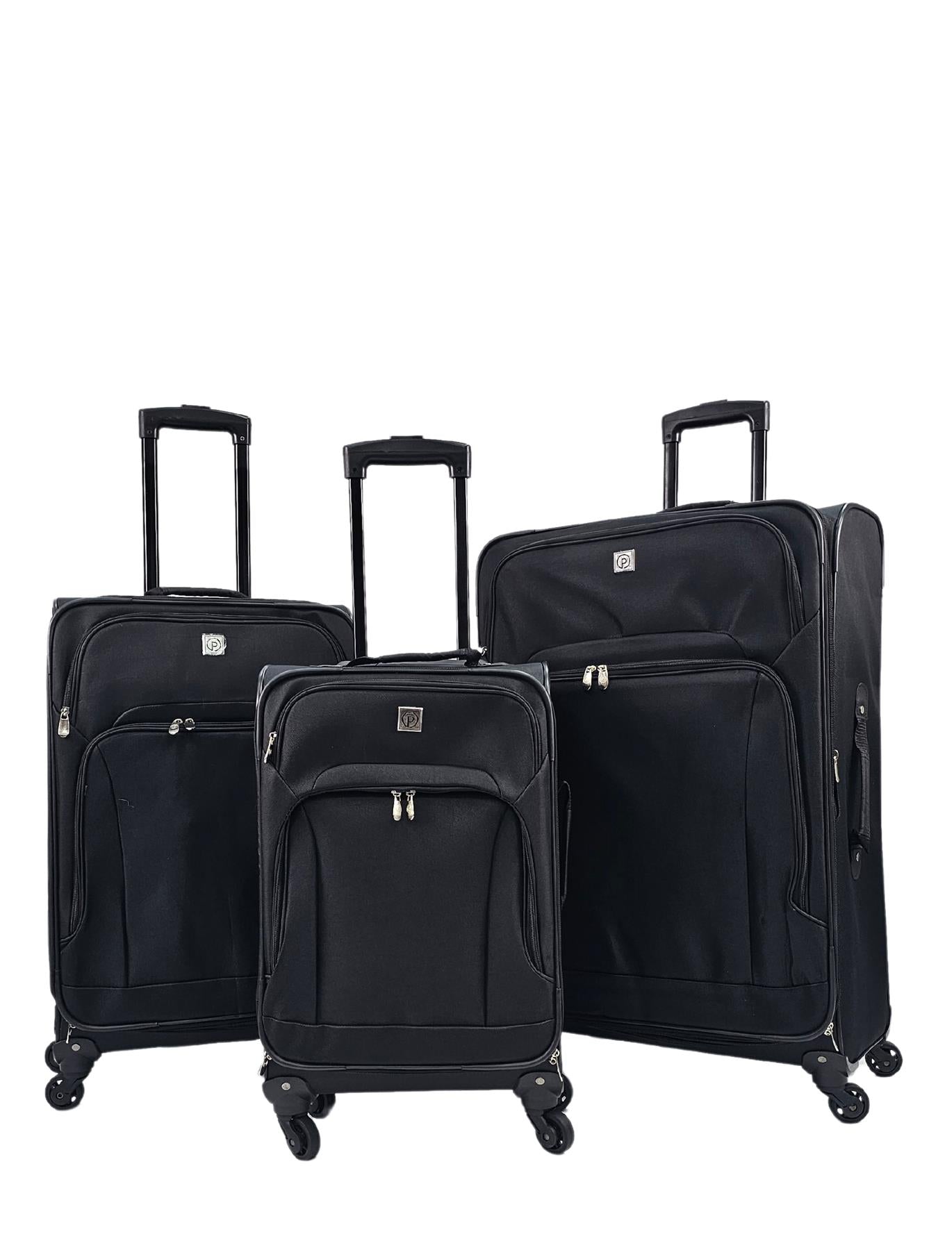 Lightweight Soft Shell Luggage Suitcase Travel Set – Infinity Leather