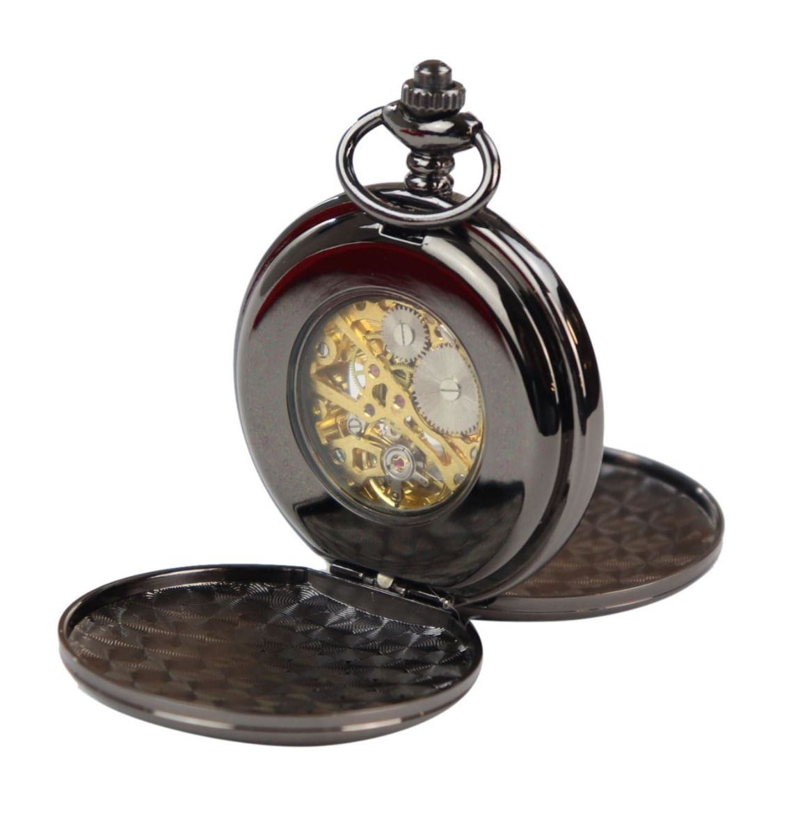 Classic Mechanical Pocket Watch Peaky Blinders Vintage Skeleton Automa ...