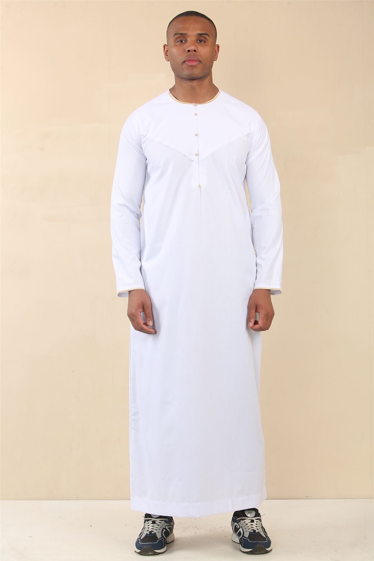 Men's Omani Eid Thobe Saudi Emirati Jubba Robe – Infinity Leather