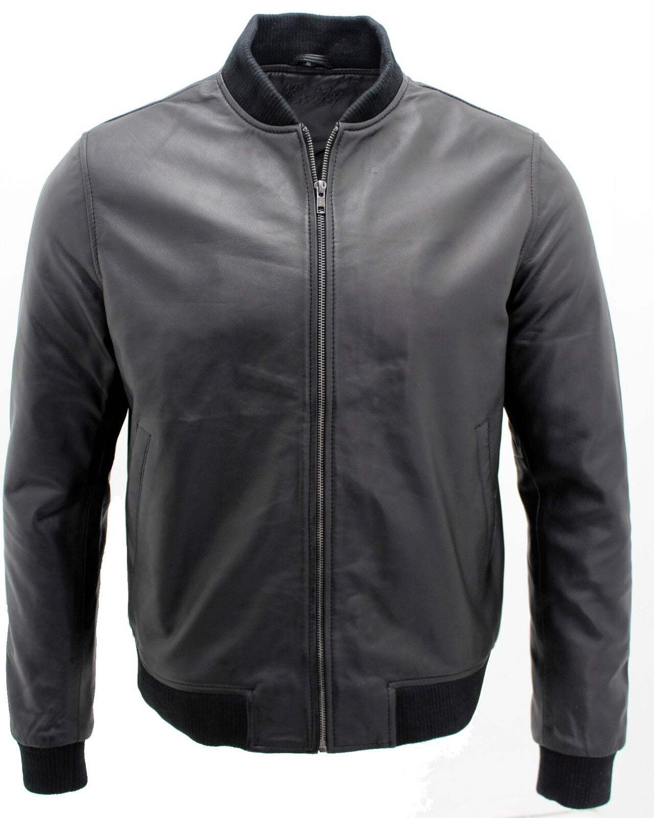 Mens Varisty Classic Leather Bomber Jacket – Infinity Leather